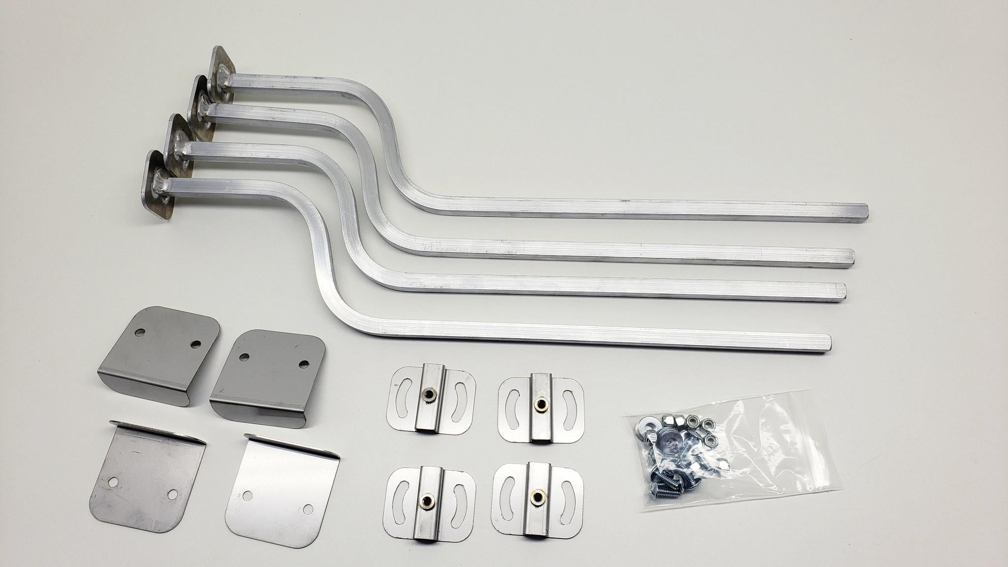 22" Wide Stance Leg Kit for Gold Highbanker & Sluice Box | Gold Prospe